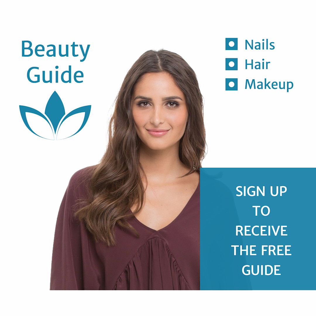Beauty guide - sign up | Templates | Stencil