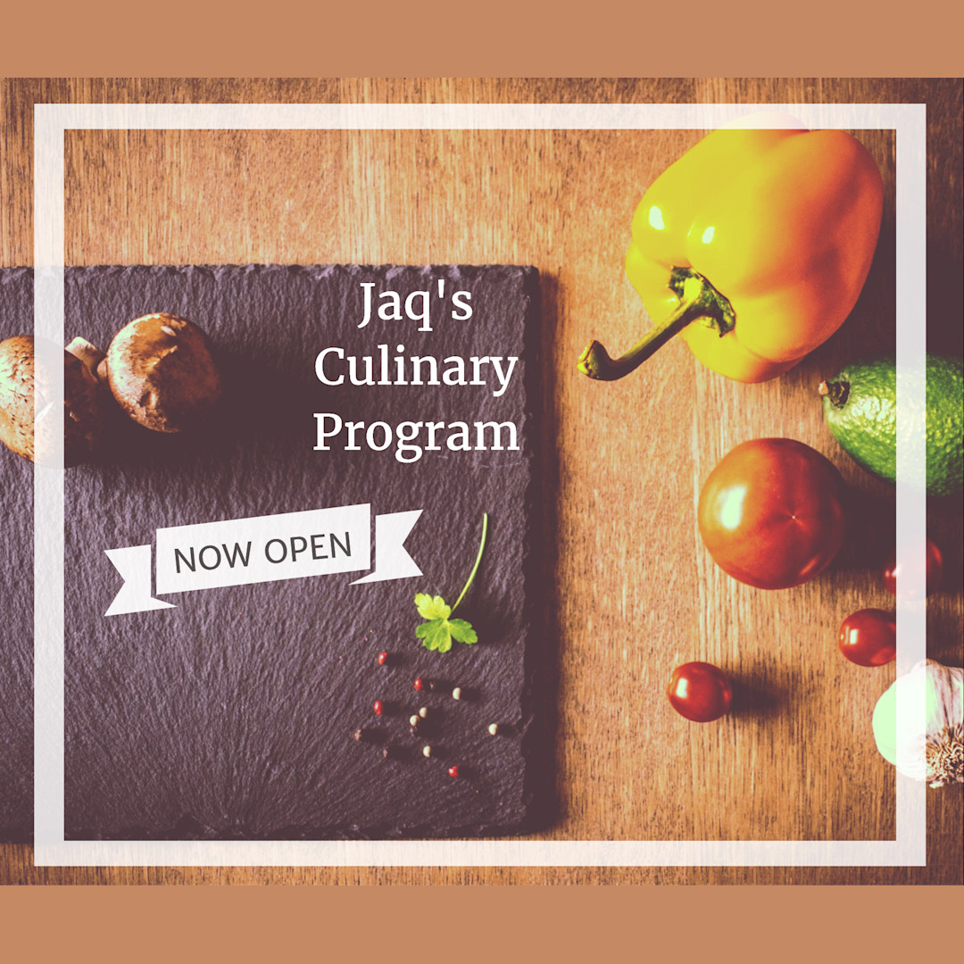 Jaq's Culinary Program | Templates | Stencil