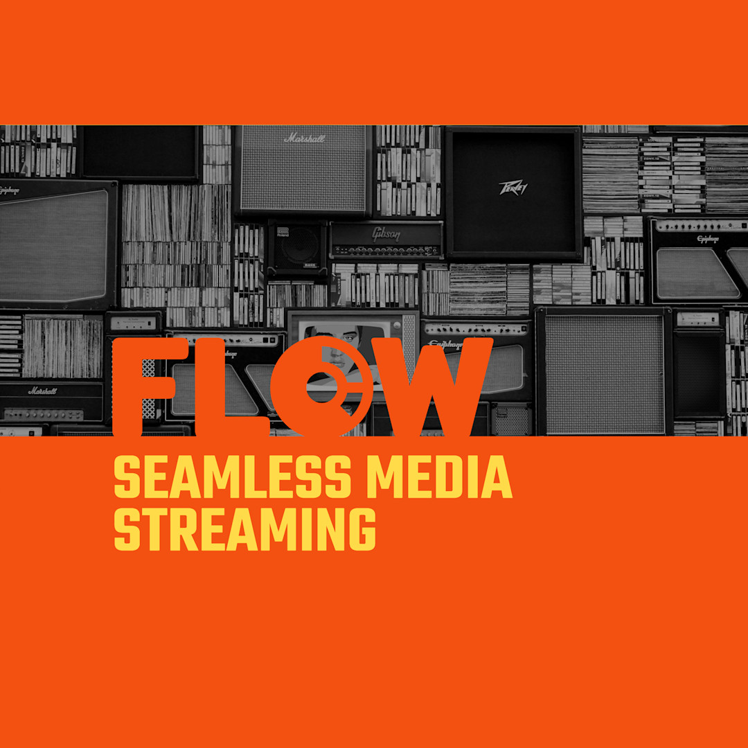 Flow - Seamless media streaming | Templates | Stencil