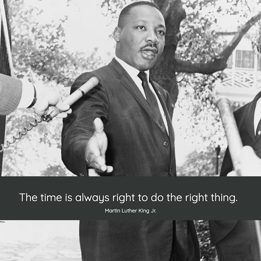 Time is right to do right thing | Templates | Stencil