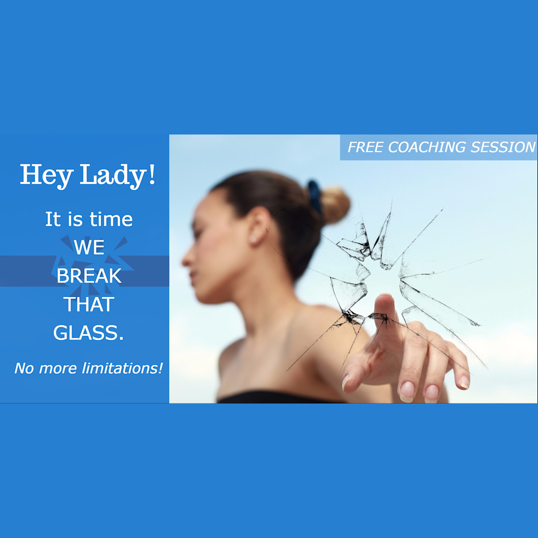 It is time we break that glass | Templates | Stencil