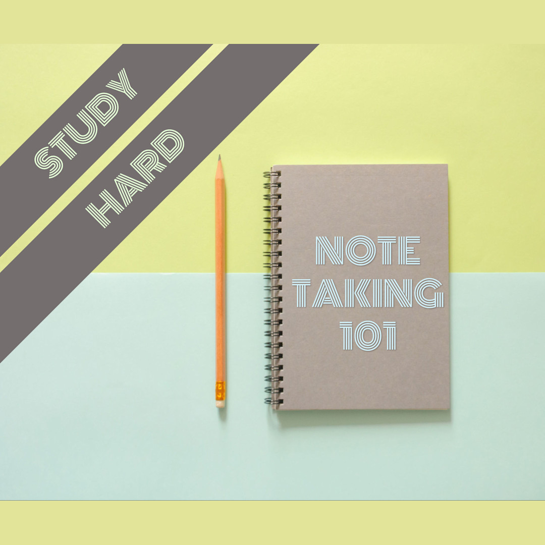 Study hard - Note taking 101 | Templates | Stencil