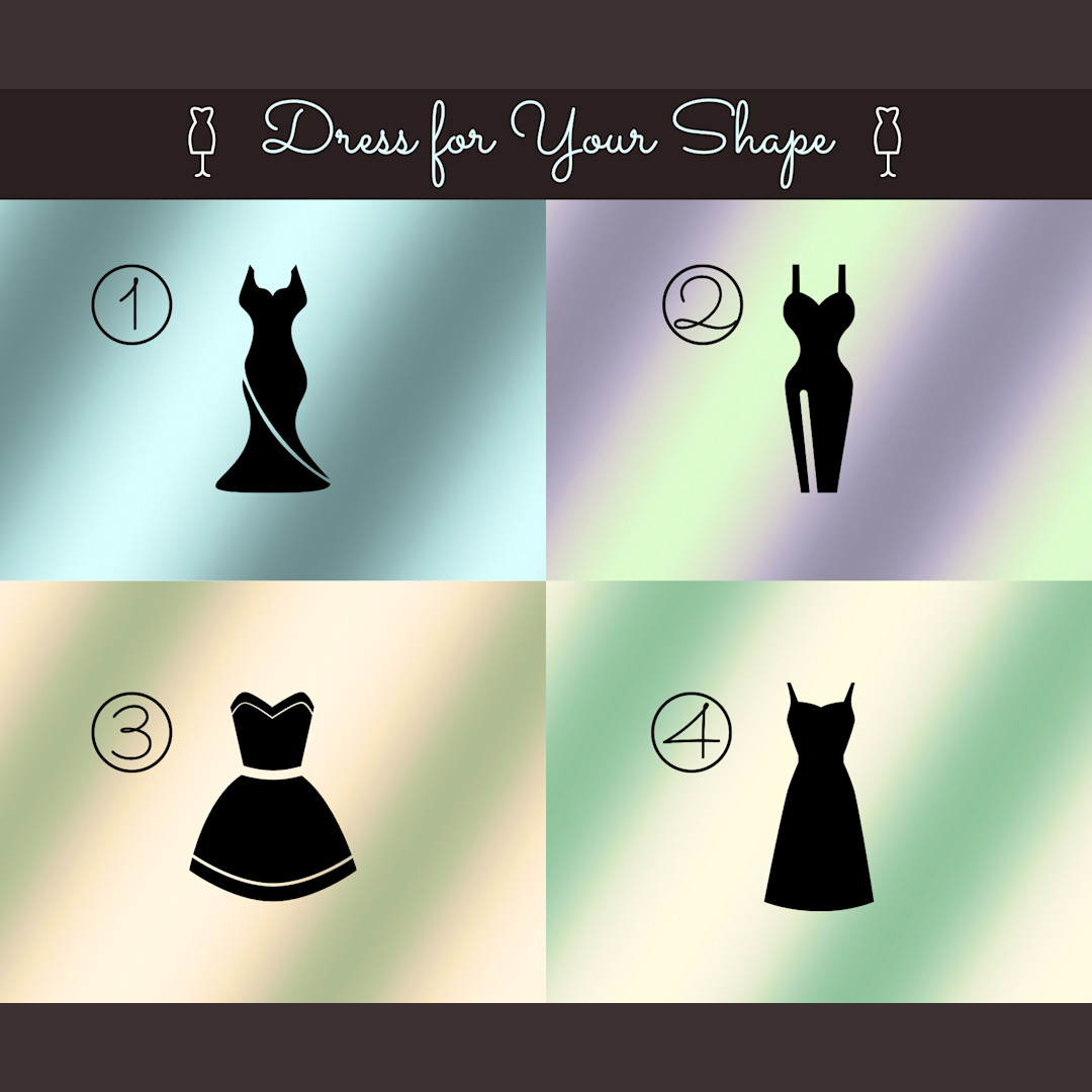 Dress for your shape | Templates | Stencil