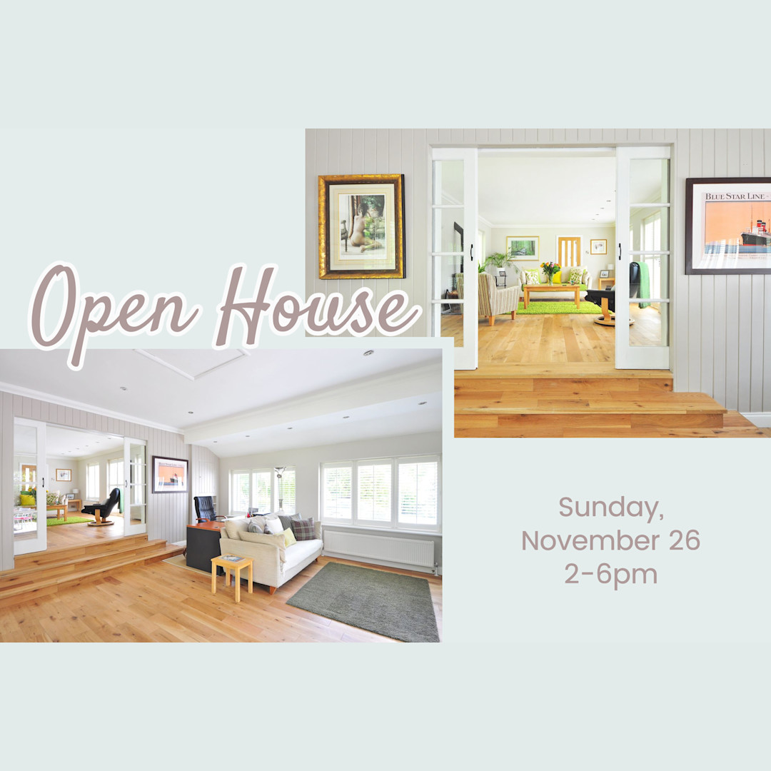 Open house - Sunday | Templates | Stencil