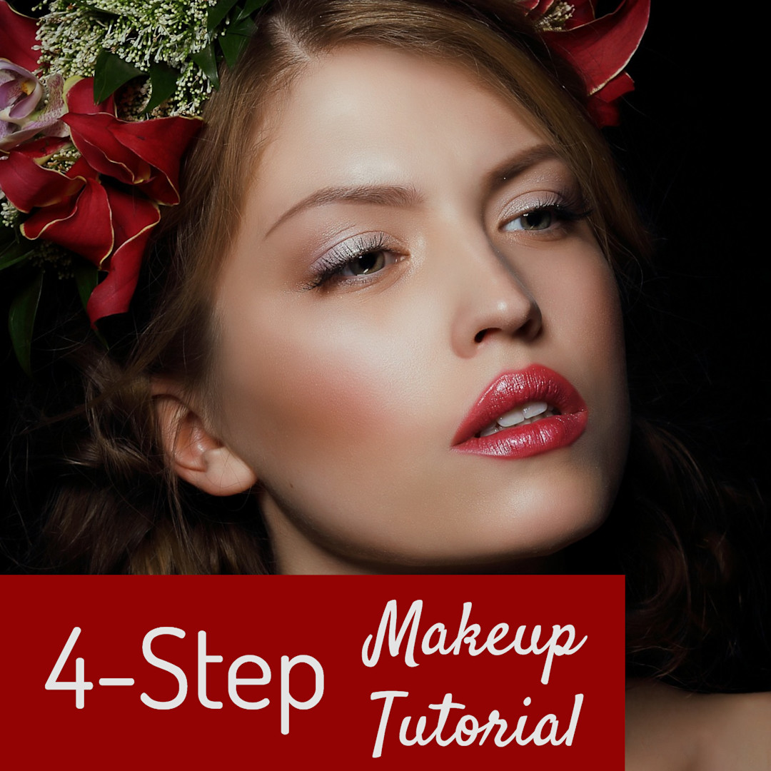 4-Step Makeup tutorial | Templates | Stencil