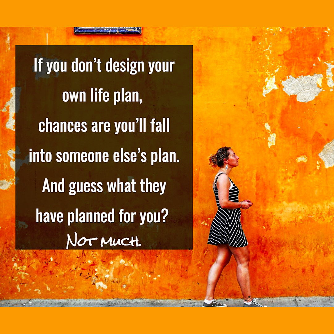 Design your own life plan | Templates | Stencil