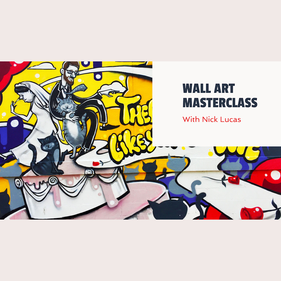 Artist and illustrator masterclass post template | Templates | Stencil