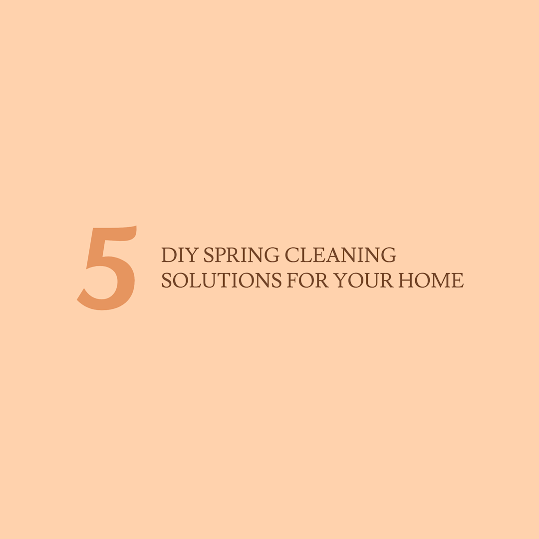 5 DIY Spring cleaning solutions for your home | Templates | Stencil