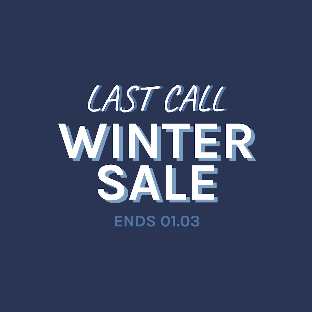 Last call winter sale | Templates | Stencil