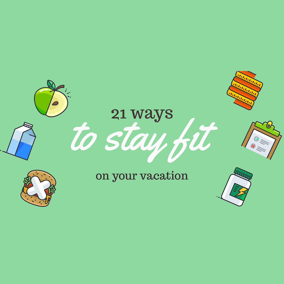 21 ways to stay fit | Templates | Stencil