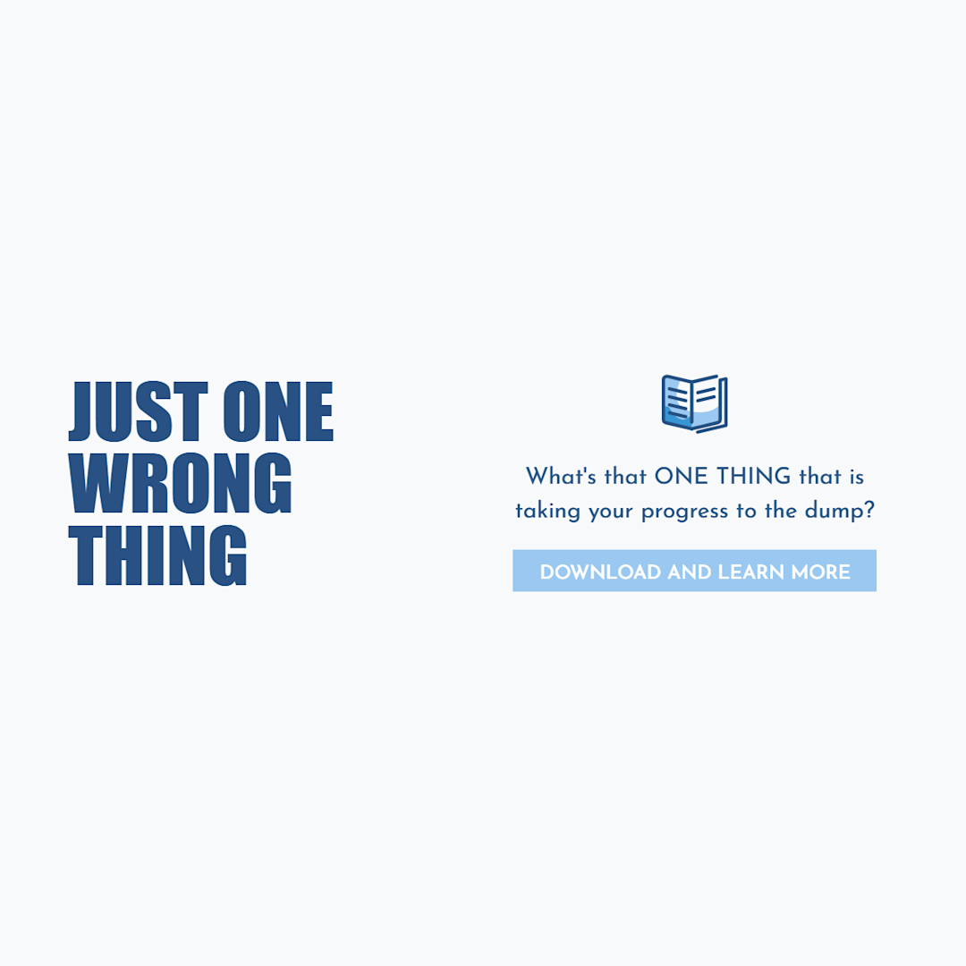 Just One Wrong Thing Templates Stencil